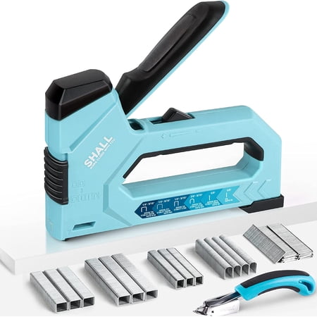 6-in-1 Staple Gun Heavy Duty - Uphol tery Stapler Nail Gun with 4000 ...