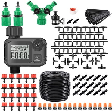 Rain Bird 32ETI Underground Irrigation Automatic Sprinkler System Kit ...