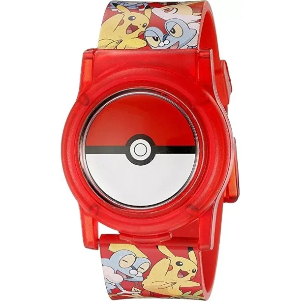 Reloj Pulsera Pokemon Pikachu Watch Quartz Lcd Niños Adulto | Bodega ...