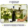 Repour Wine Saver and Stopper - Removes Oxygen, Preserving and Keeping ...