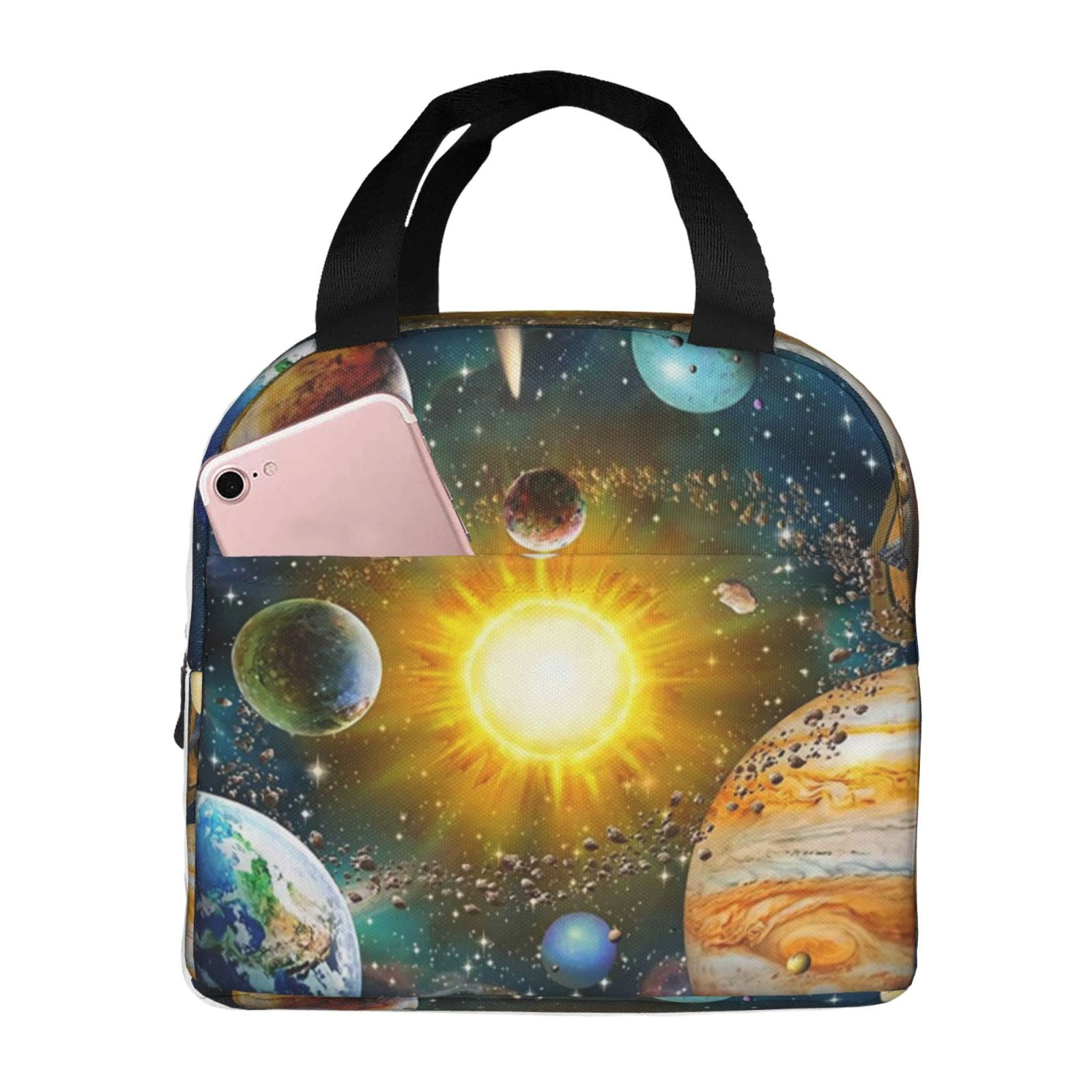 Disketp Space Planet Bolsa Térmica para Almuerzo para Hombre y Mujer, Ideal para Trabajo ...