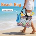 American Star Poppy Beach Bag for Women, Large Breathable Mesh Beach ...