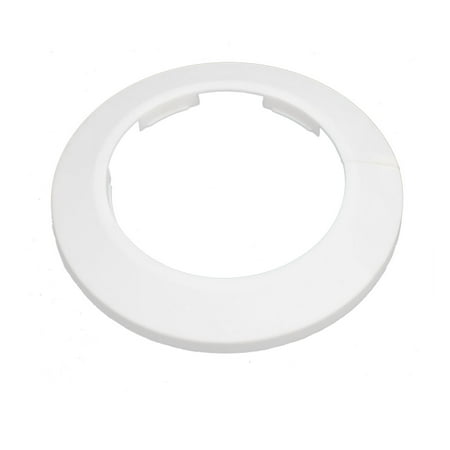75mm Plastic Wall Flange Radiator Water Pipe Cover Collar White ...