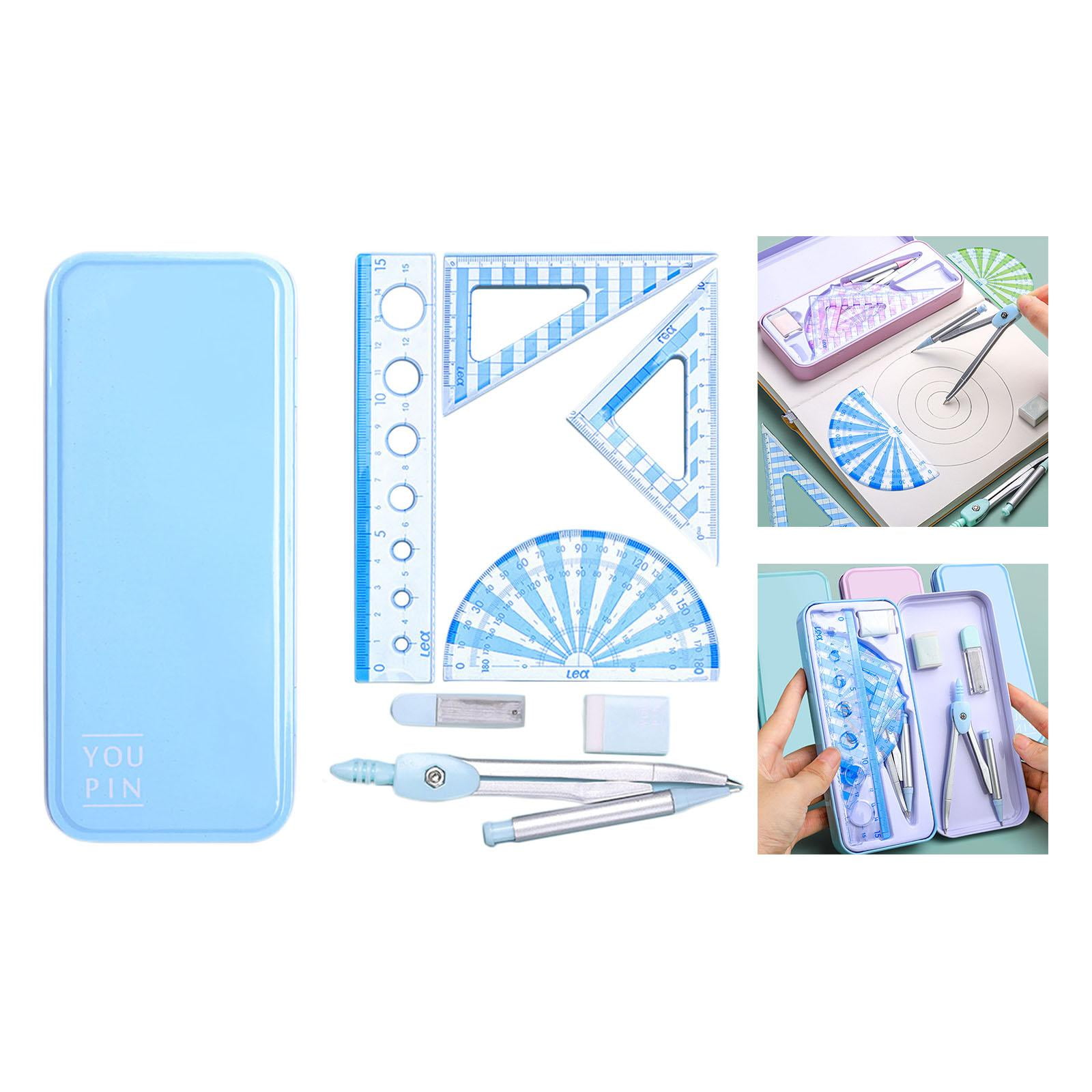 Click here for Colaxi Geometry Set 7pcs School Maths Protractor S... prices