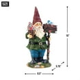 Summerfield Terrace SOLAR BLUEBIRD GNOME WELCOME STATUE - Walmart.com