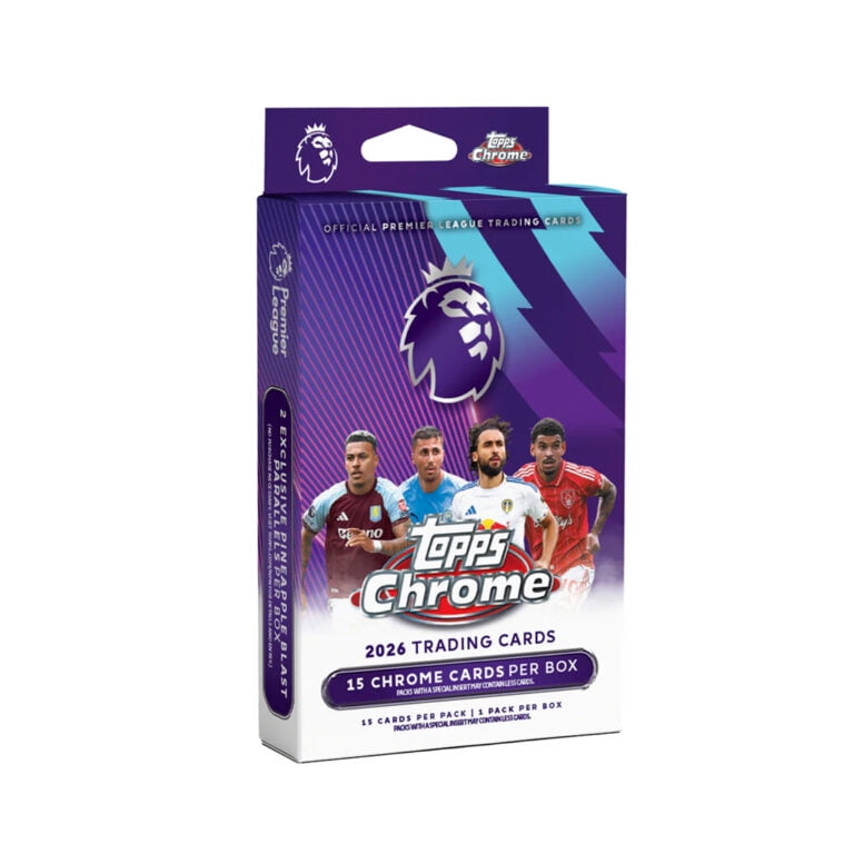 Click here for 2025-26 Topps Chrome Premier League Cards - Hanger... prices