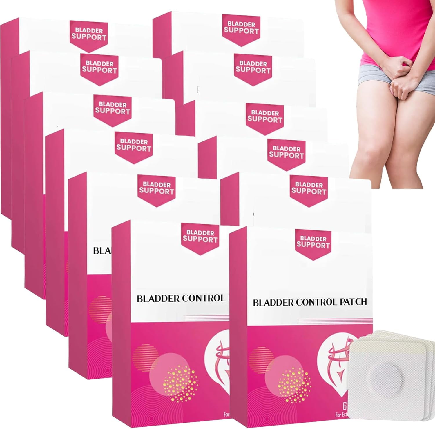 Female Incontinence Patch, Bladder Control Patch, Postpartum Incontinence Control Patch, Female ...