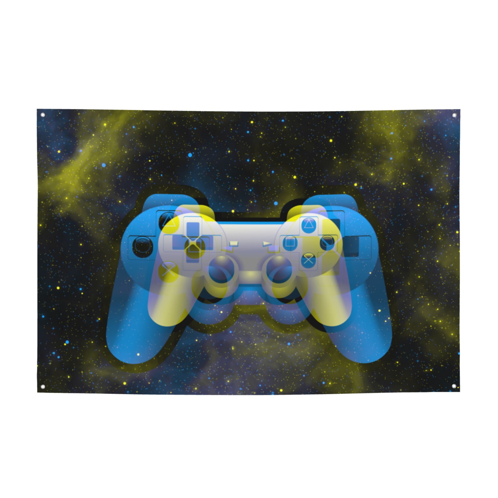 Fantasy Game Controller Gamepad Sign Banner, Gaming room Hanging ...