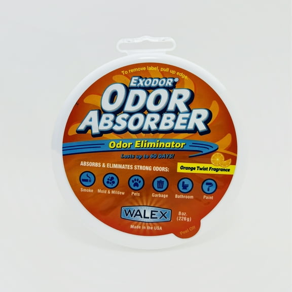 Walex Odor Absorber - Odor Eliminator - Orange Twist Scent - 1 Tub ...