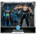 DC Multiverse - Batman: Knightfall - 7" Batman vs Bane Action Figure 2-Pack with Megafig ...