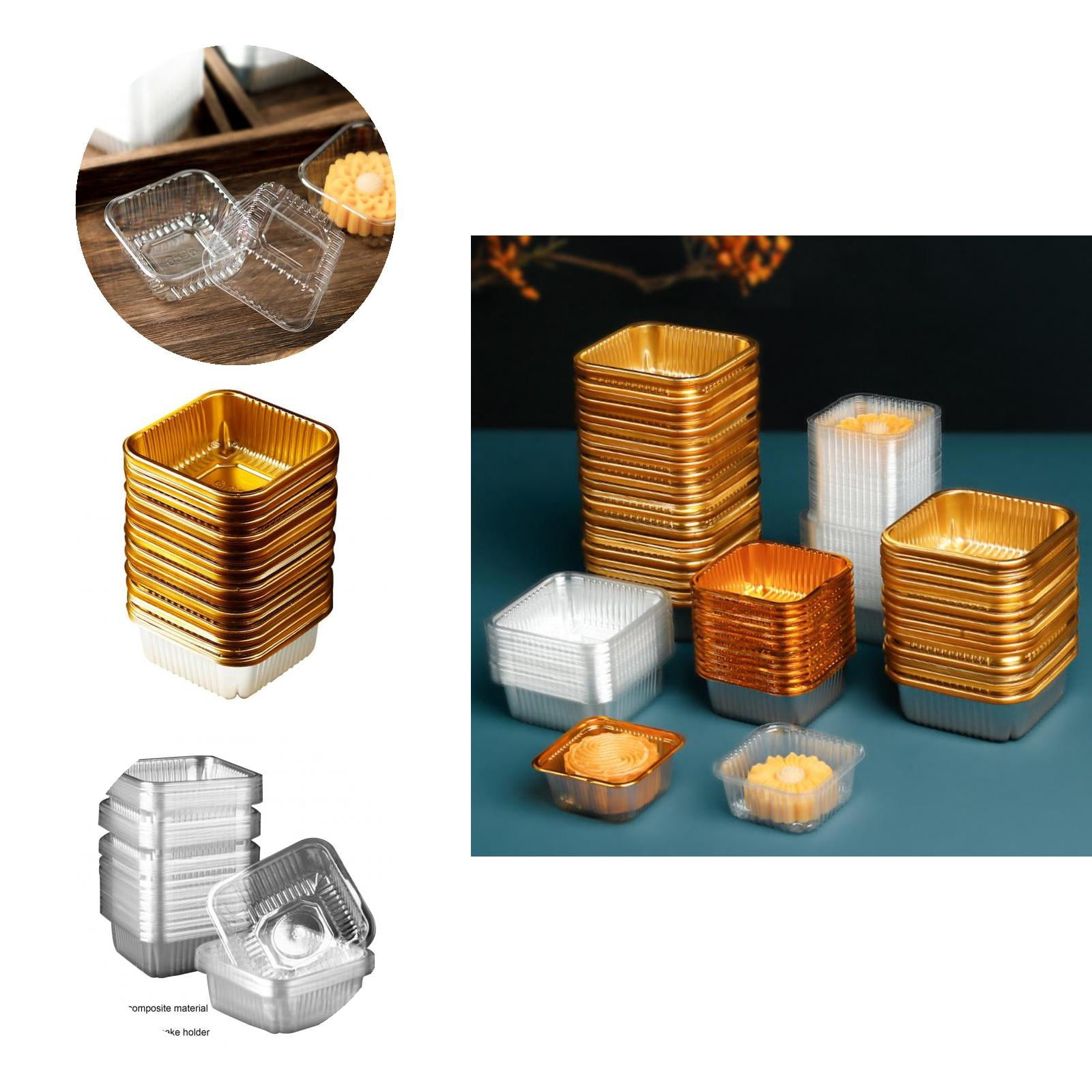 Click here for Unbranded 100pcs Various Sizes Food Grade Moon Cak... prices