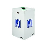 Free Shipping! Bankers Box Waste and Recycling Bins - 42 gallon, 10 ...