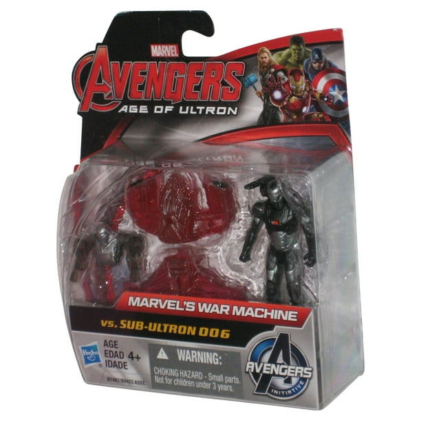 Marvel Avengers Age of Ultron War Machine vs Sub-Ultron 006 2.5-inch ...