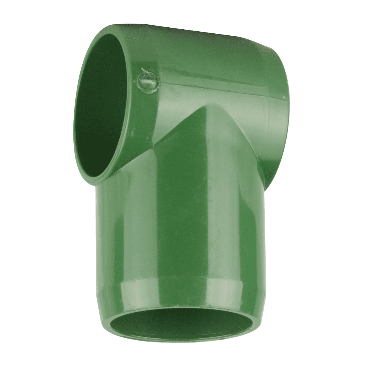 Slip T 1" - Green Furniture Grade PVC Fitting - Walmart.com
