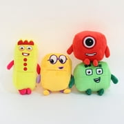 Numberblocks Plush Toys Children's Animated Cartoon Dolls-three-3 ...
