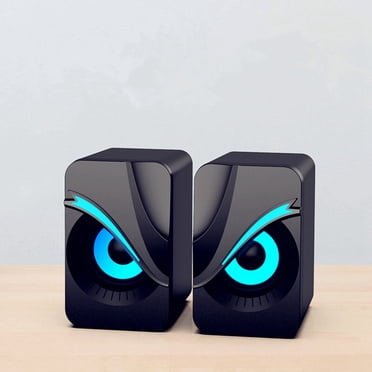 X2 RGB Illuminated Desktop Laptop USB Audio Mini Desktop Home Office ...