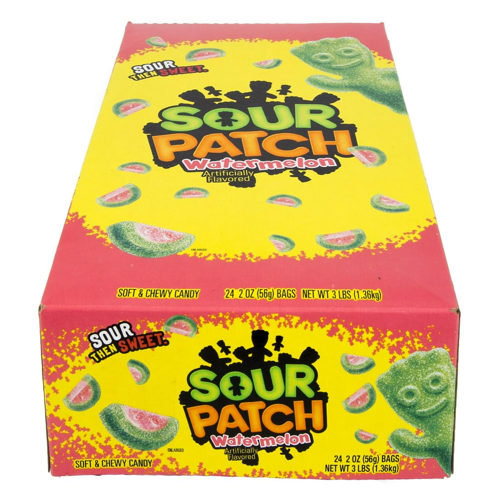 Sour Patch Watermelon (2 oz., 24 pk.) - Walmart.com - Walmart.com