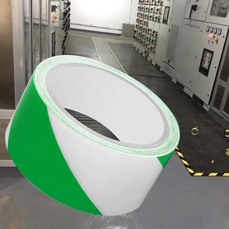 Warning Tape Safety Warning Hazard Floor Tape, PVC Easy to Use Caution ...