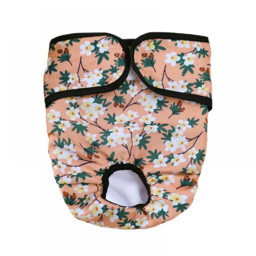 JANDEL Washable Dog Diapers, Highly Absorbent Dog Diapers for Female ...