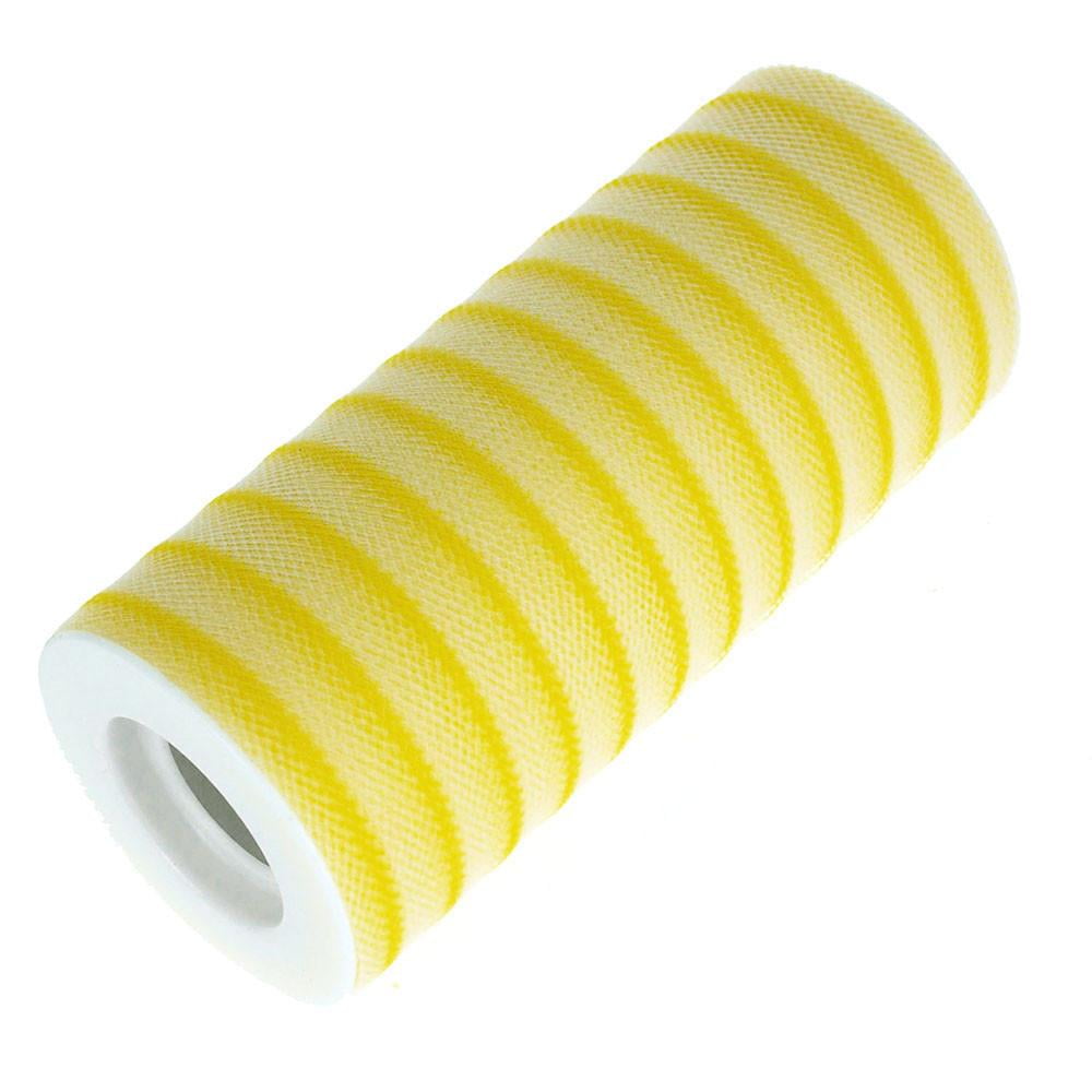 Stripe Tulle Spool Roll, 6-Inch, 25 Yards, Canary Yellow - Walmart.com