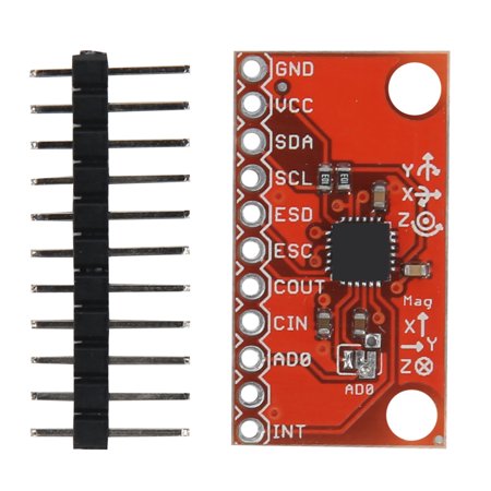 9 Axis Module Board, Gyroscope Module 2.54mm Pin Spacing Precise ...