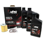 BRP 779257 Can-Am 4T 0W-40 Full Synthetic XPS Oil Change Kit OEM Ski ...