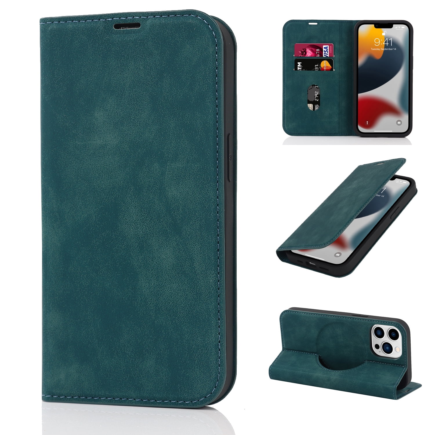 Allytech Wallet Case for iPhone 13 Pro Max 6.7" Compatible with MagSafe ...