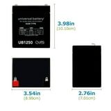 12V 5AH Rechargeable Sealed Lead Acid Battery - Walmart.com