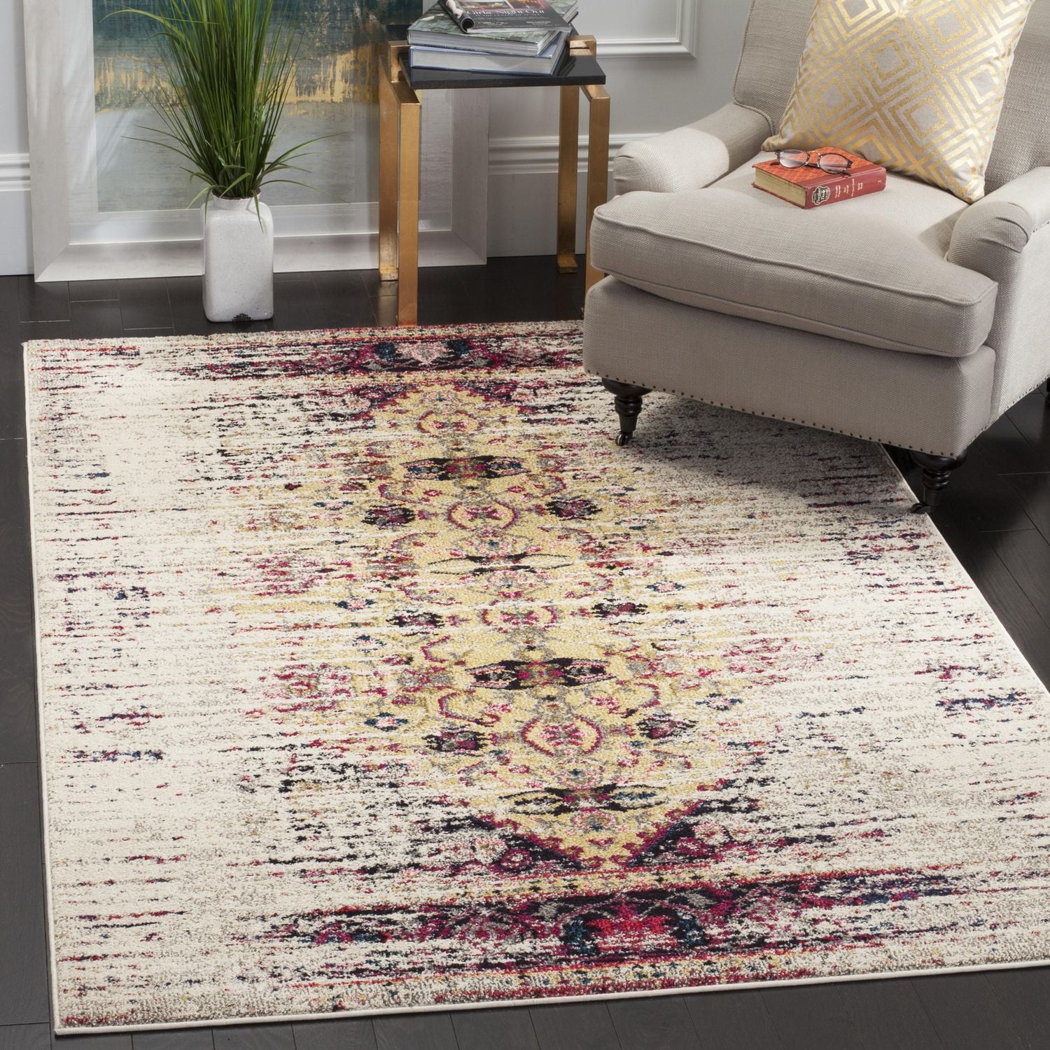 Click here for Safavieh Monaco Elsdon Abstract Area Rug 67 X 92 prices