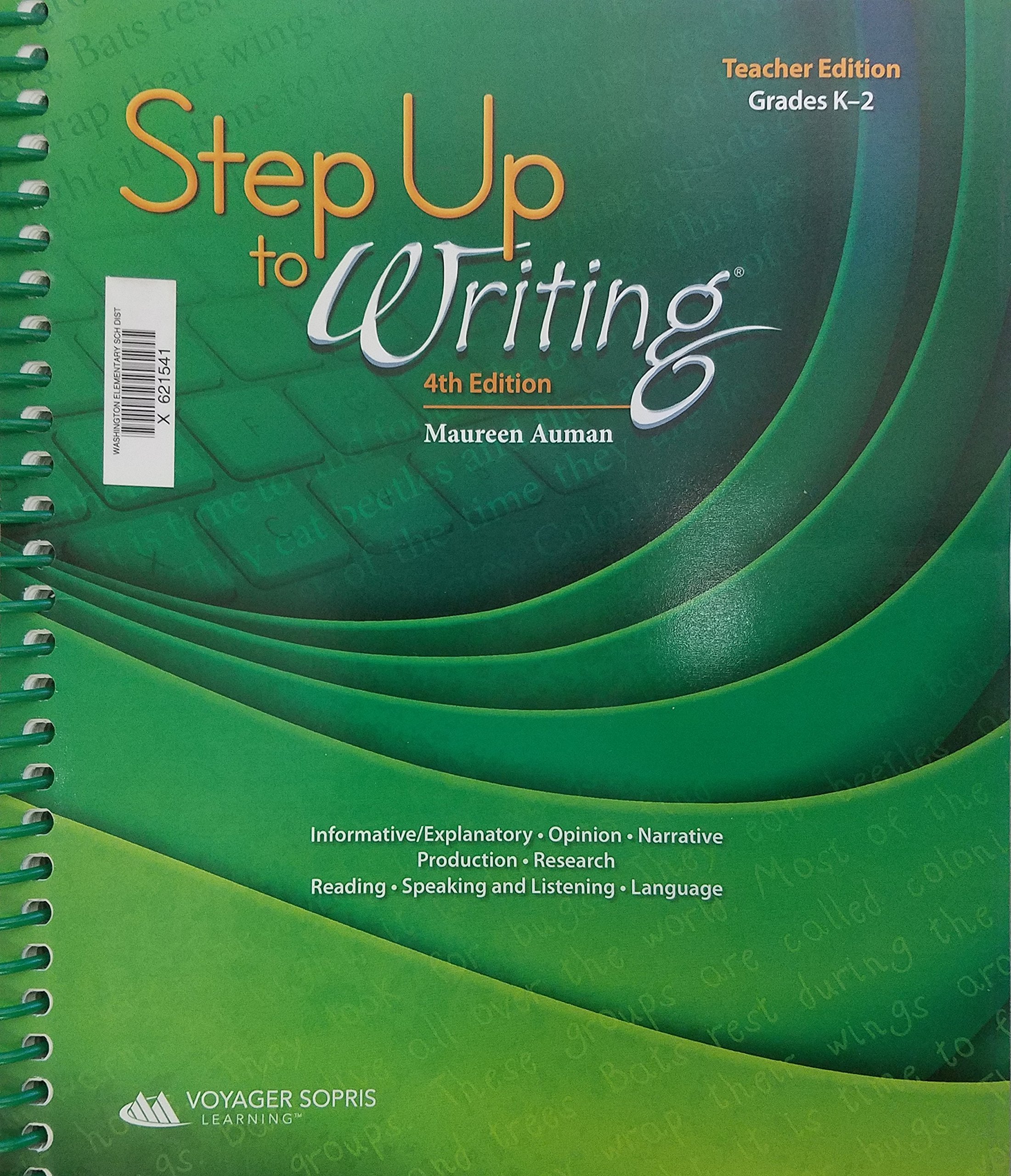 Pre-Owned Step Up to Writing, Teacher Edition Grades K-2 - Walmart.com