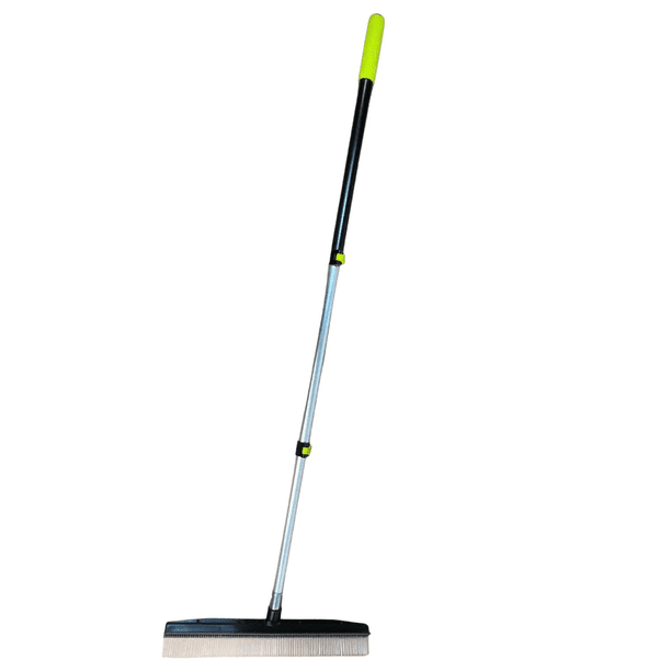 Room Groom Carpet Rake and Groomer with Telescoping 54" Adjustable ...