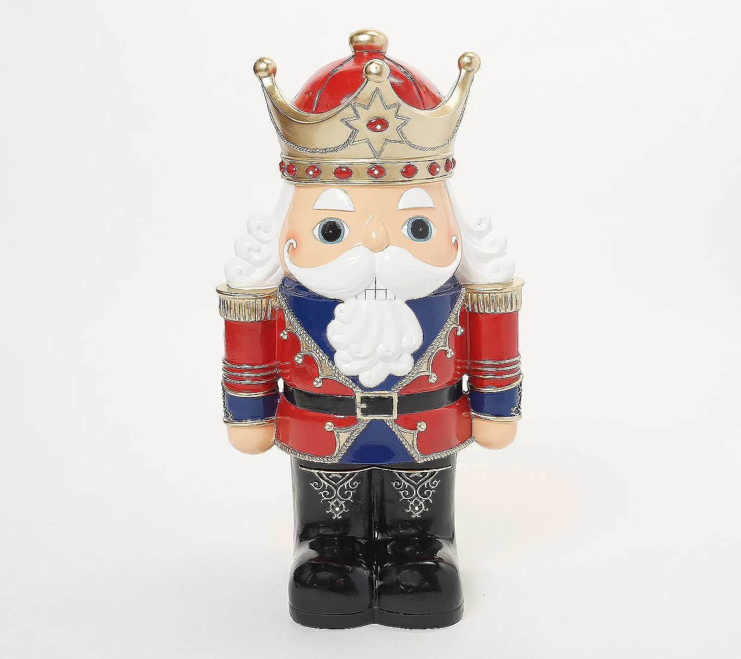 Evergreen 36"LED Resin Statue, Nutcracker- Indoor/Outdoor Christmas ...