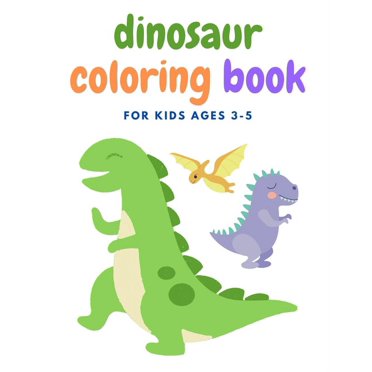 Dinosaurs Coloring Book Realistic Designs for Kids : Coloring Book With ...