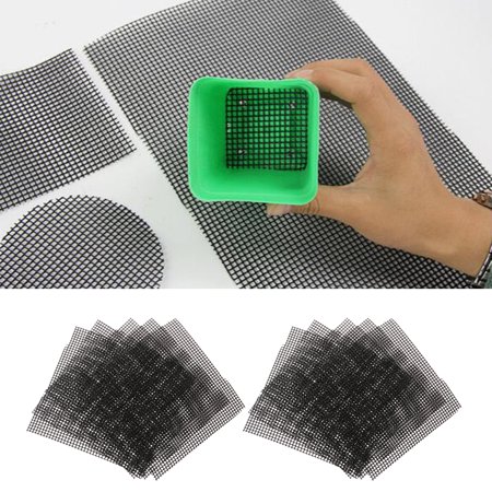 10pc Drainage Mesh Bonsai Bottom Mesh Sheet Potting 6"" | Walmart Canada