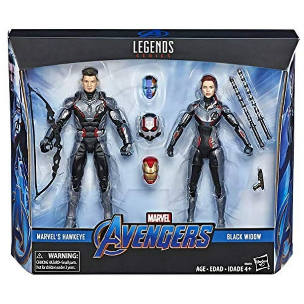 Marvel Legends Avengers: Endgame Hawkeye and Black Widow Exclusive 2 ...