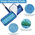 Compatible With Bona Flat Mop 3-Piece Replacement Head Set - Microfiber ...