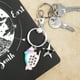 10 Piece, Silver Key Rings - Walmart.com
