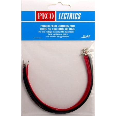 N Code 55 & Code 80 Power Feed Rail Joiners (4prs) | Walmart Canada