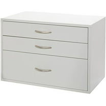 Organized Living White Drawer 16 in. H X 24 in. W Stackable - Walmart.com