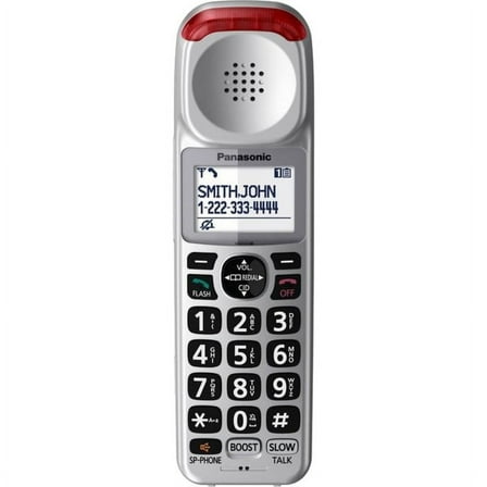 Panasonic KX-TGM420W Cordless Phone, DECT 6.0 Plus, Noise Reduction ...