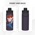 Cartoon Chucky Unisex Sports Insulated Water Bottles Kettle Stainless ...