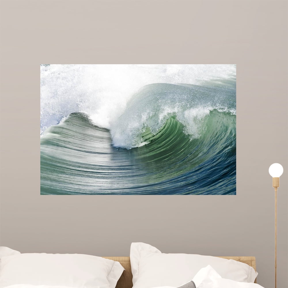 Big Ocean Wave Wall Mural by Wallmonkeys Peel and Stick Graphic (36 in ...