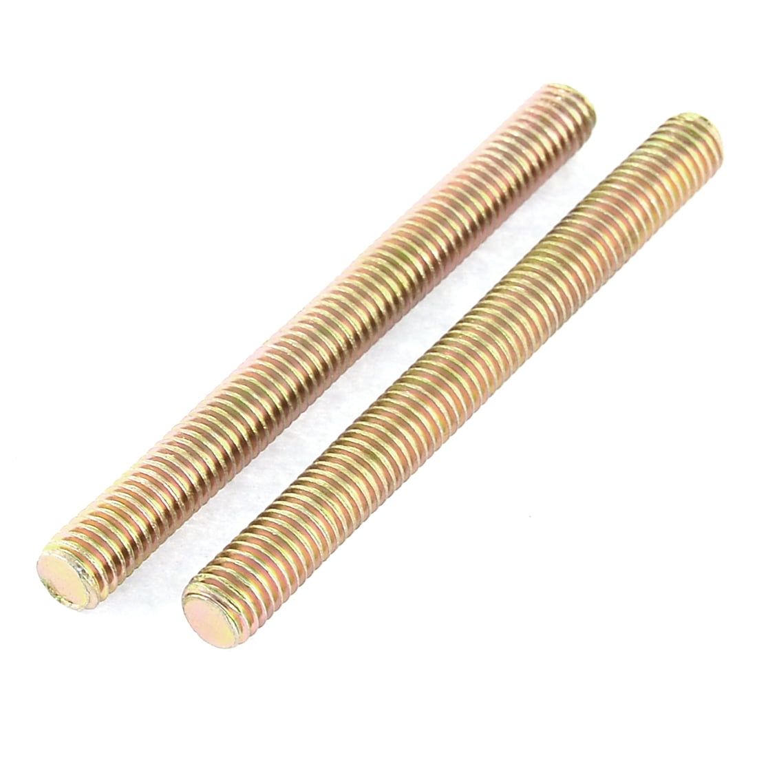 1.25mm Pitch M8 x 80mm All Thread Fully Threaded Rod Bar Bronze Tone 6 ...