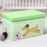 Otto & Ben 20 Inch Toy Storage Chest Organizer, Dog and Ball - Walmart.com