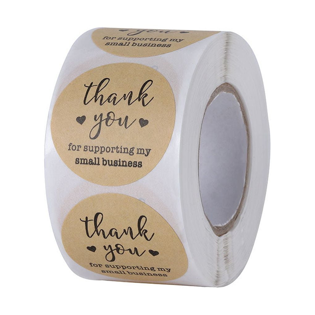 Click here for Braveheart 500pcs/Roll Stickers Thank You Gift Pac... prices