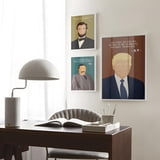 LOLUIS Motivational Quotes Wall Art, Inspirational History Presidents ...