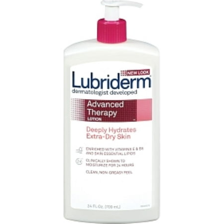 Lubriderm Advanced Therapy Lotion 24 oz (Pack of 2) - Walmart.com