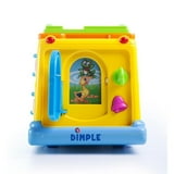 Dimple Educational Interactive School Bus Toy w Tons of Flashing Lights ...
