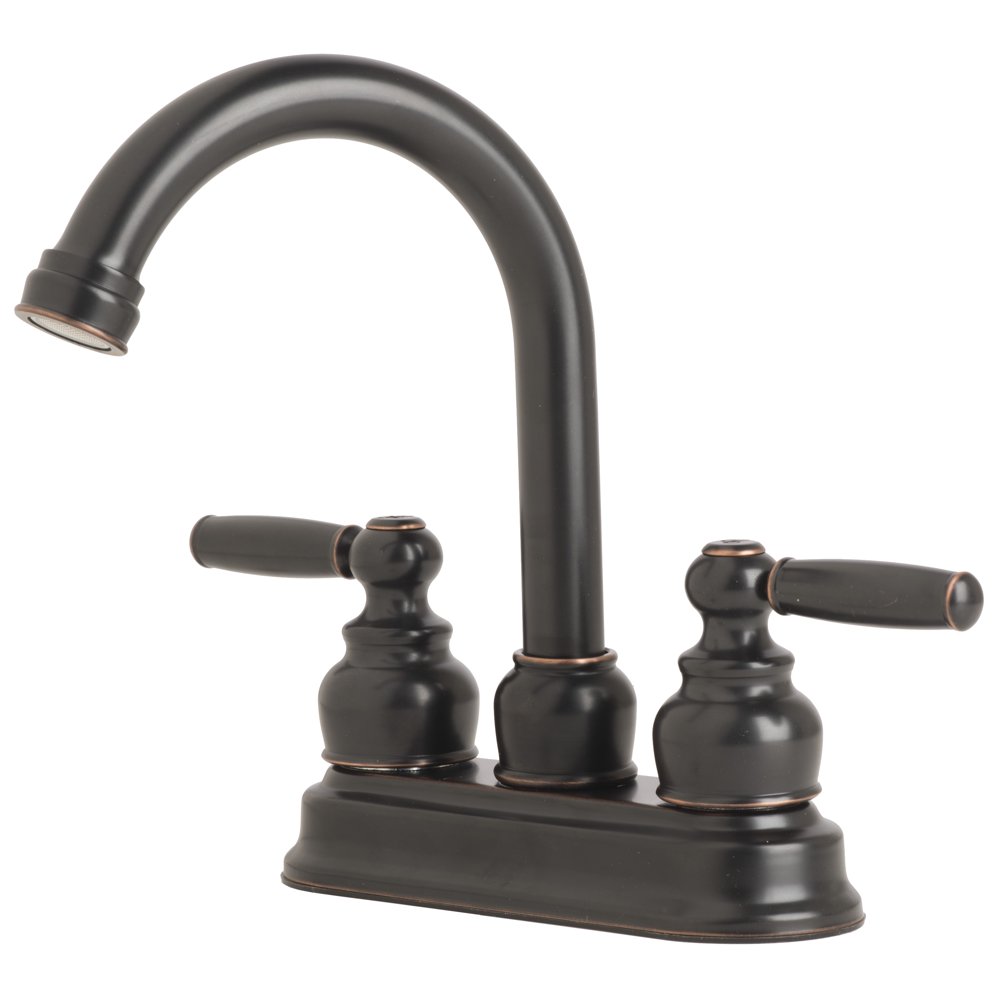 Builders Shoppe 2023TB Two Handle Centerset Lavatory Faucet with Pop-Up ...