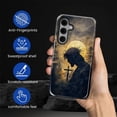 Christian Cross Jesus Phone Case, Elegant Spiritual Artwork Gift Art ...